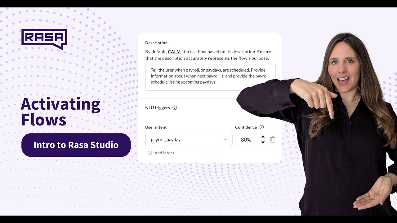 Rasa Studio: Activating Flows - YouTube