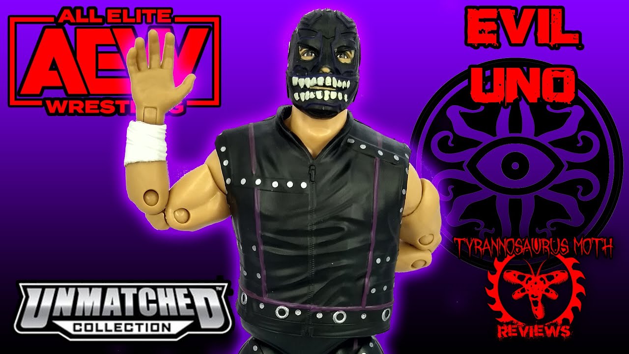 AEW Unmatched 3 Evil Uno figure review - YouTube