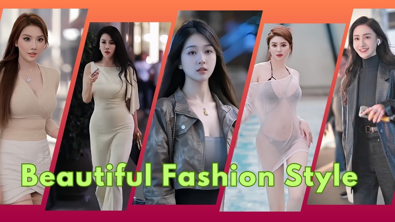 CHINESE GIRL STREET FASHION | #shortsfeed #fashiontrends #china #streetfashion #shortvideo - YouTube