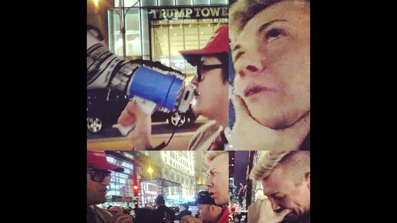 MAGA Day at Trump Tower NYC - November 9th 2017 - YouTube