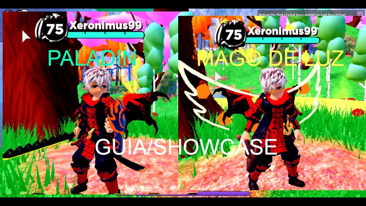 GUIA de CLASES/SHOWCASE | Paladin | Mago de Luz | World Zero | Roblox ...