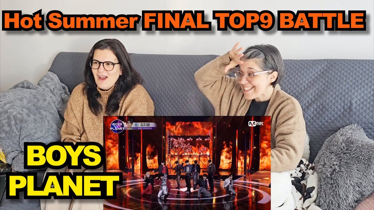 TEACHERS REACTION TIME | BOYS PLANET - Hot Summer @FINAL TOP9 BATTLE - YouTube
