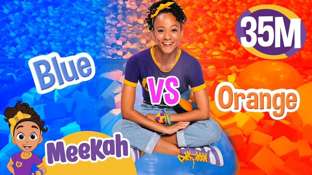 Blue VS Orange | Educational Videos for Kids | Blippi and Meekah Kids ...