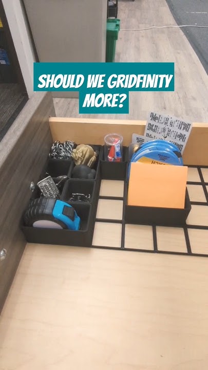 Gridfinity is here! The printable storage solution sweeping the globe. - YouTube