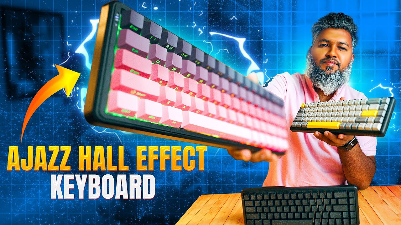 Magnetic Hall effect mechanical Keyboard in Budget || Ajazz AK680 Max ...