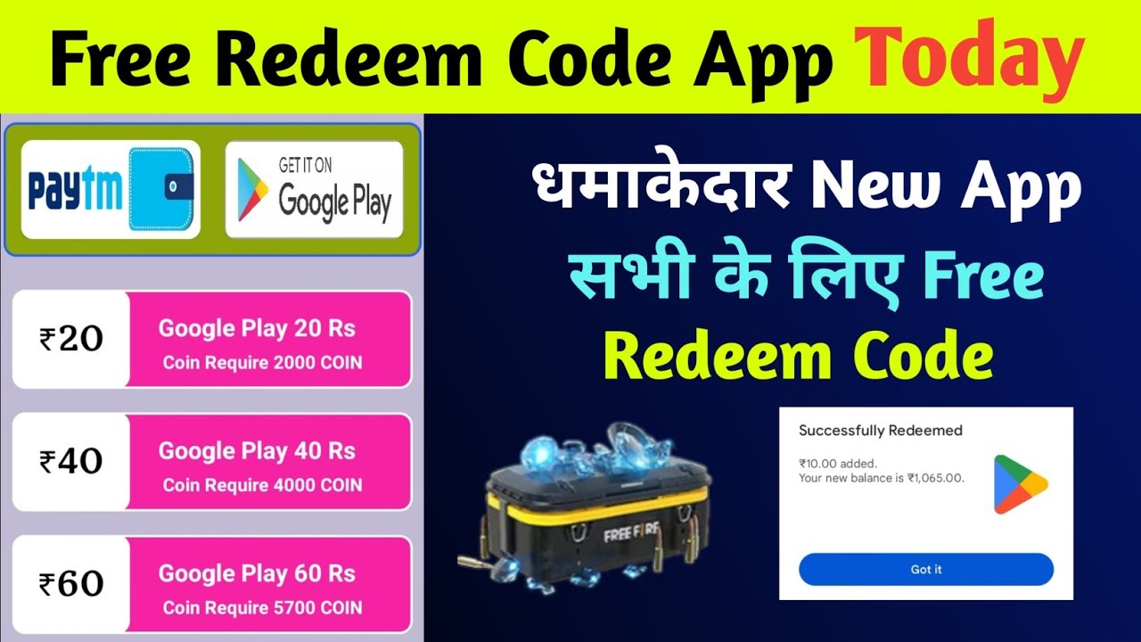 Google Play Redeem Code Earning App today :) 🤍 KPG Tech - YouTube