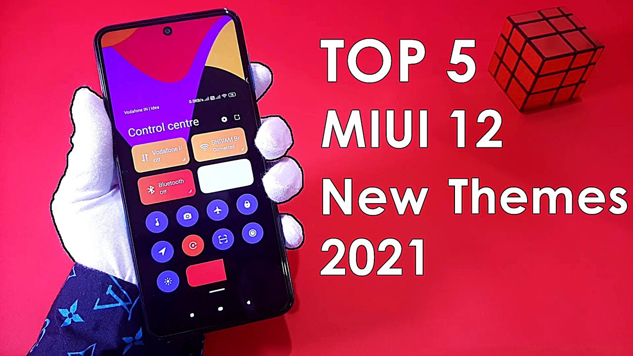 MIUI 12 TOP 5 New Premium Themes 2021 | MIUI 12 Control Center & Lock ...