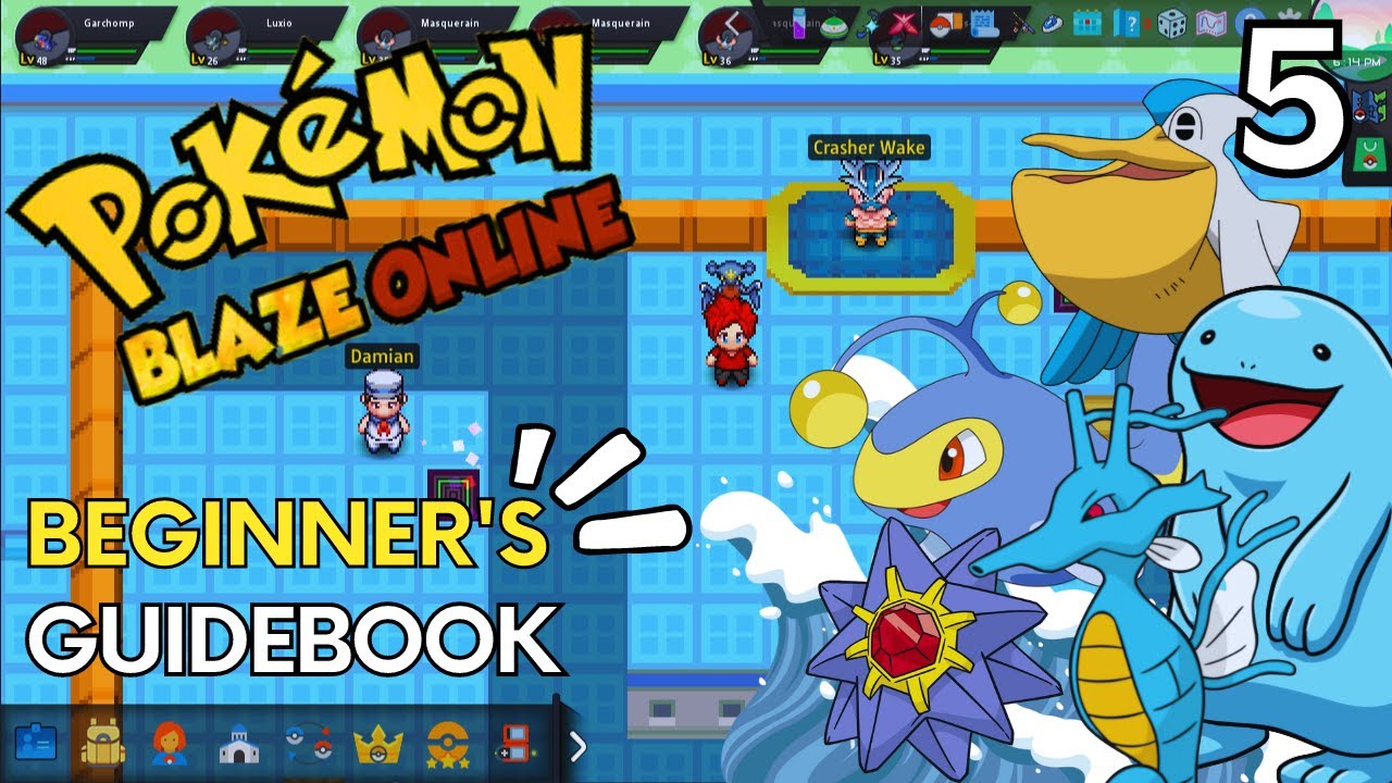 🔴 Pokemon Blaze Online Gym 5 Walkthrough for Beginners 2023 - YouTube
