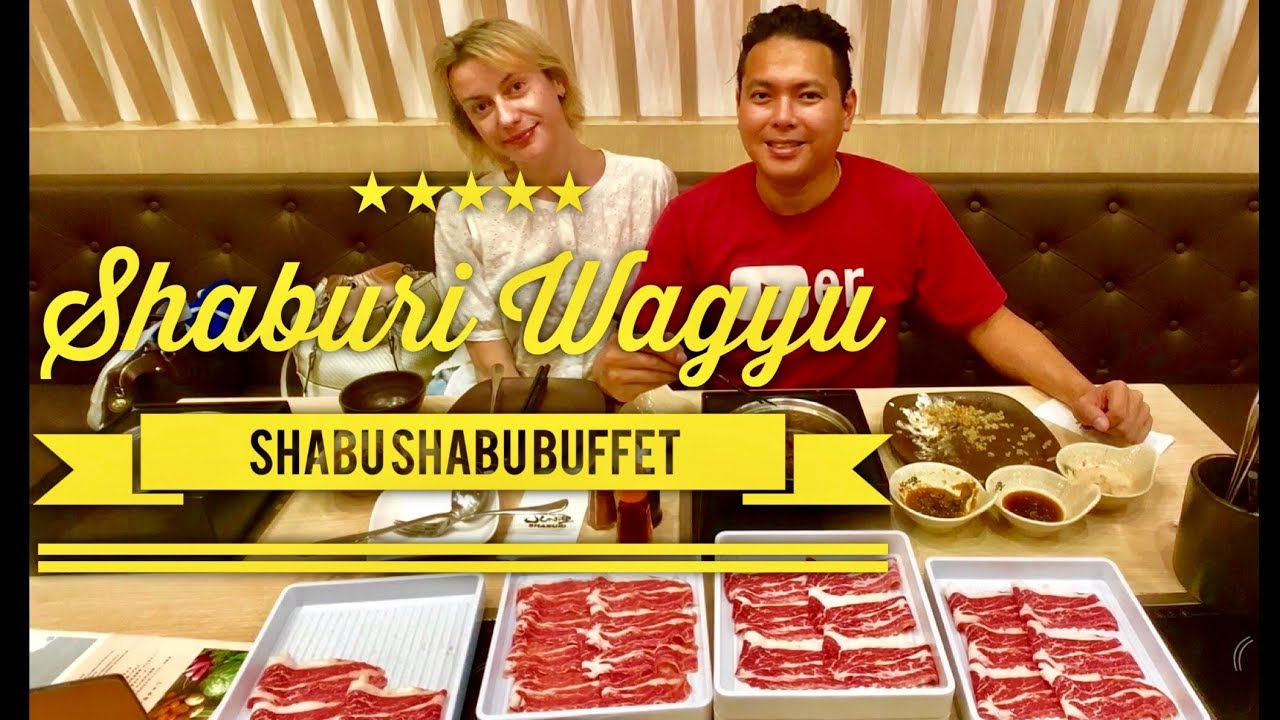 Shaburi Wagyu All You Can Eat Shabu Shabu Buffet Uptown Mall BGC Manila ...