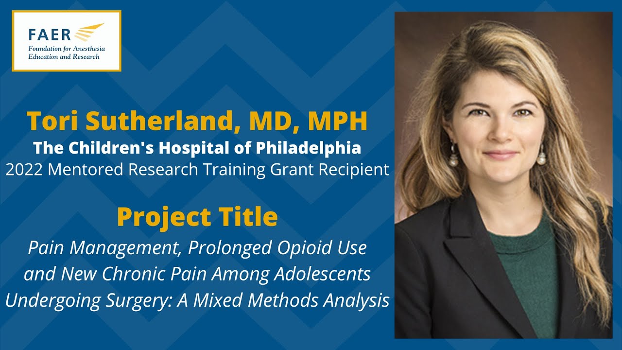 Research Focus Elevator Pitch - Dr. Tori Sutherland - YouTube