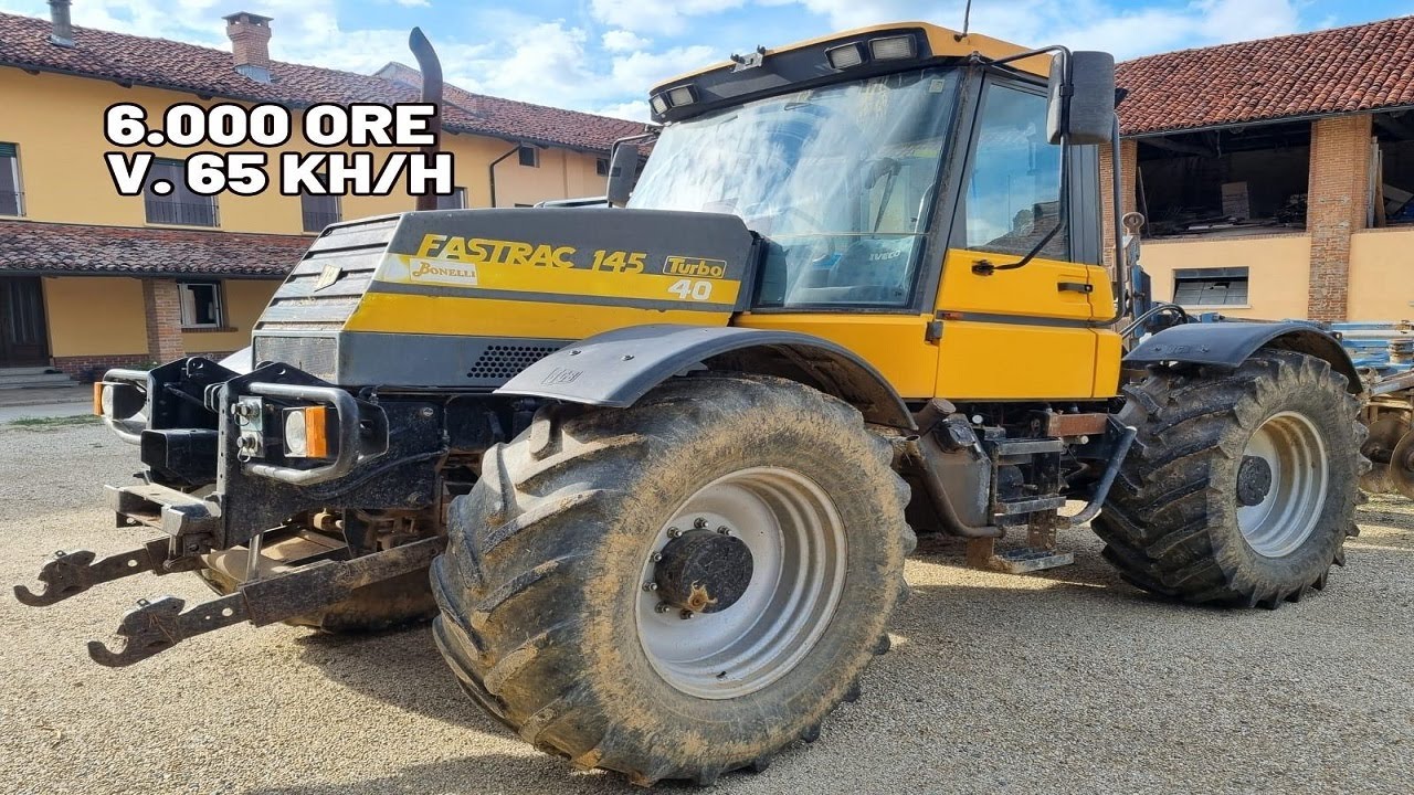 Trattore JCB Fastrac 145 Cod. BRJC1001 - YouTube