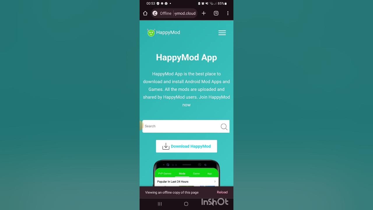 HOW TO DOWNLOAD HAPPYMOD ON ANDROID - YouTube