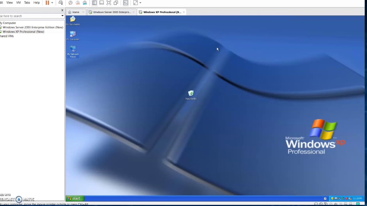 Perancangan windows server 2003 & xp - YouTube