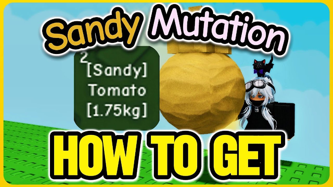 How to Get SANDY Mutation Fast in Grow a Garden (Roblox) - YouTube