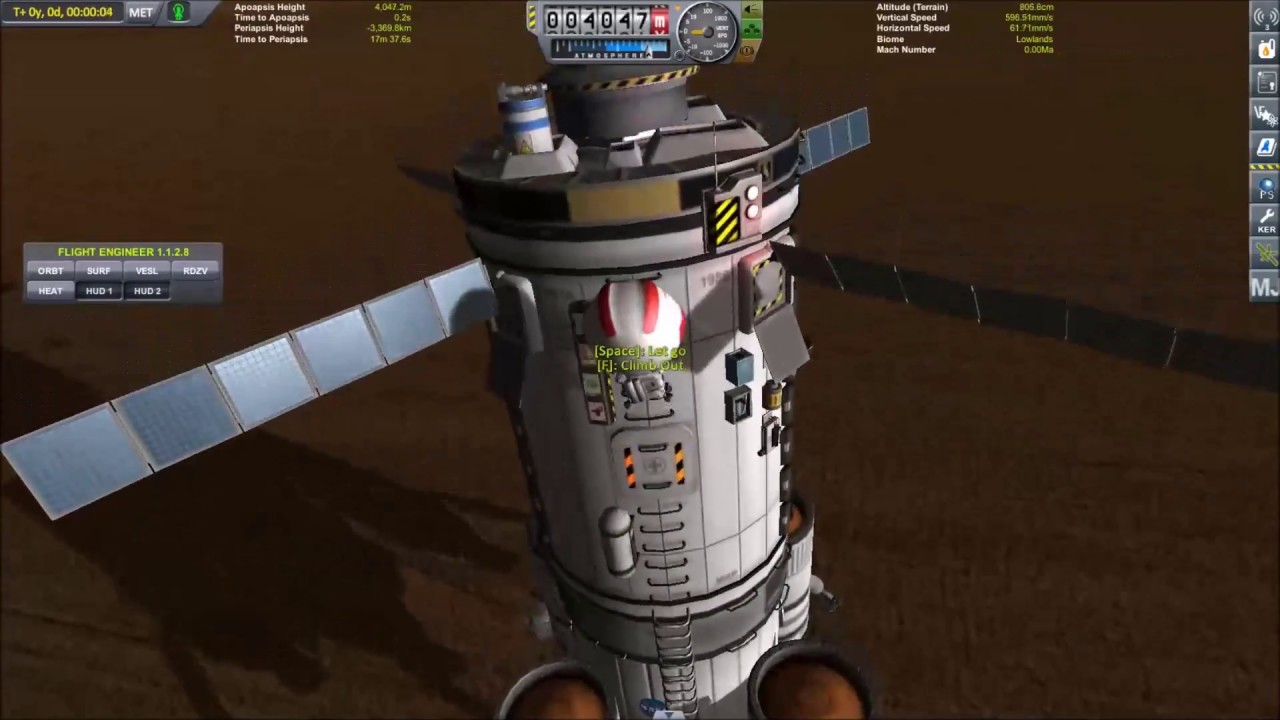 Mars Base Tycho in KSP RSS - YouTube