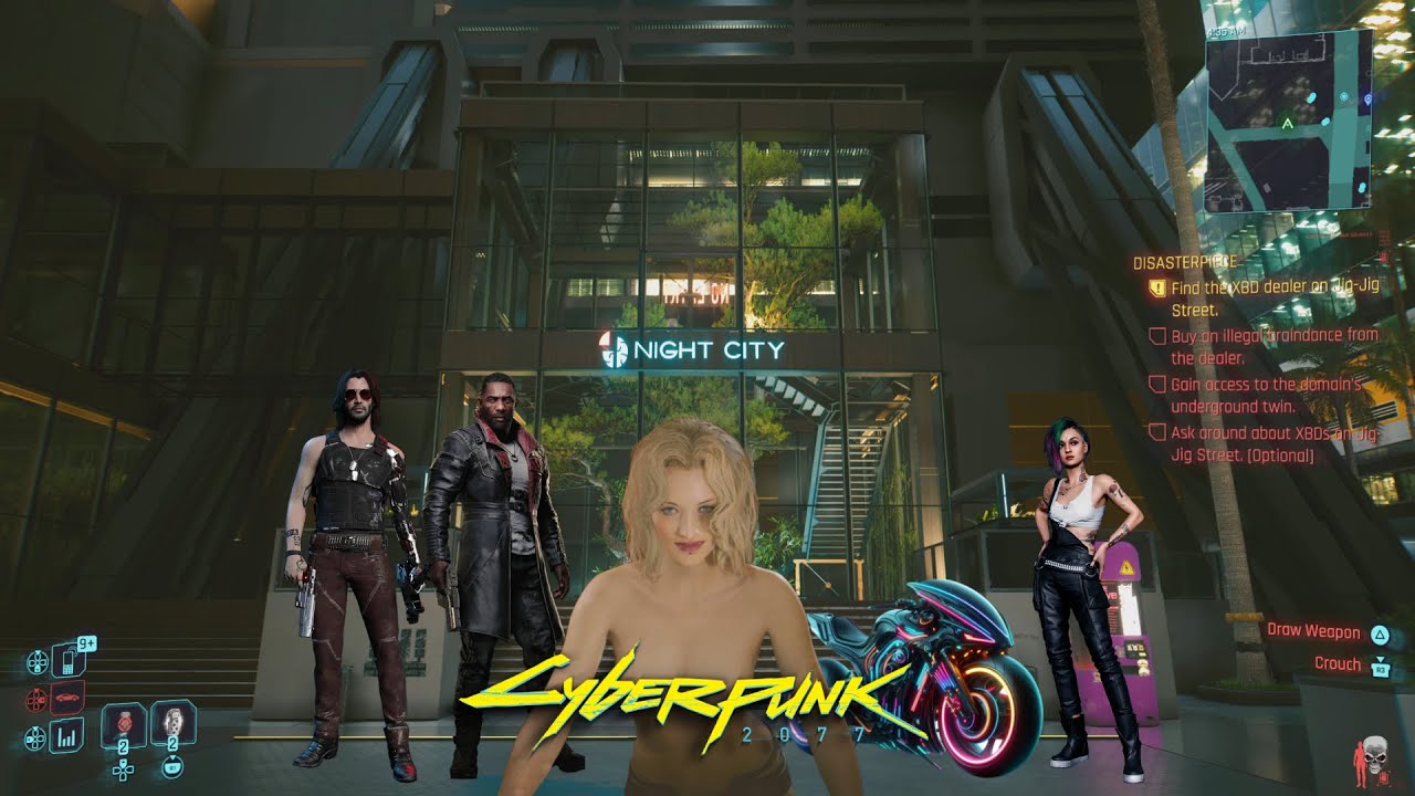 Cyberpunk 2077 [PS5] - Meeting Fingers & Exploring Night City: Clubs ...