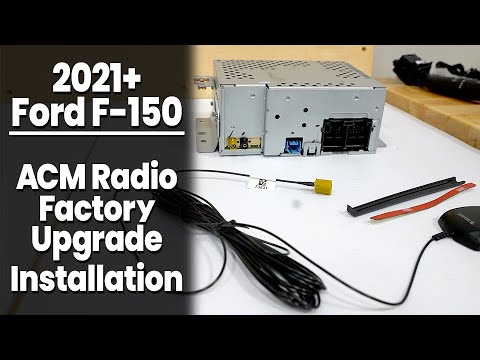2021+ Ford F-150 - SiriusXM ACM Radio Factory Upgrade Installation ...
