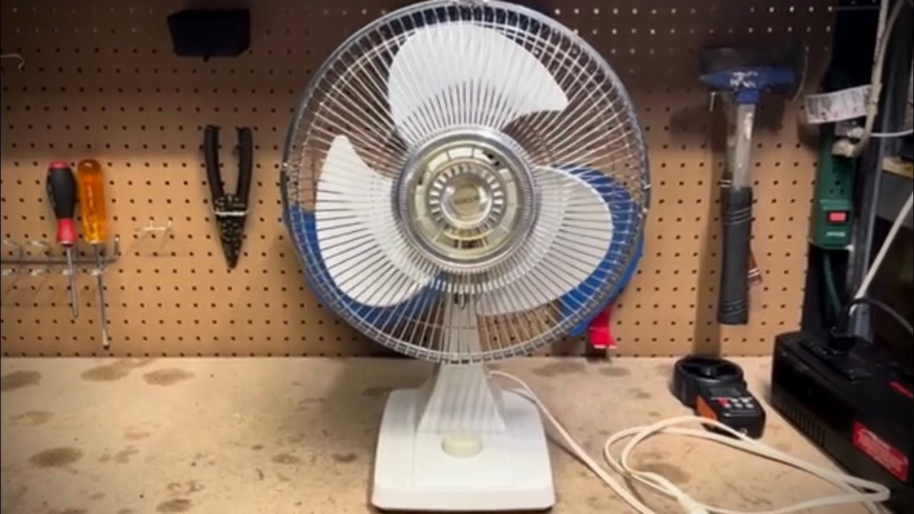 Robeson 12” Oscillating Fan 2352 - YouTube
