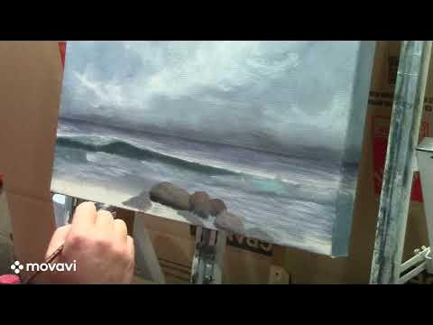 Seascape Painting - YouTube