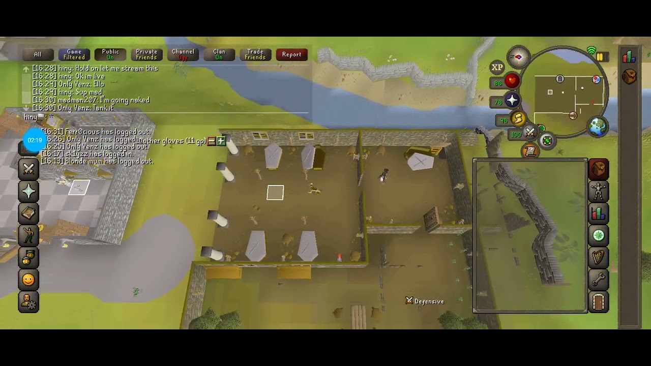 Tanking Corp in full bronze Osrs - YouTube