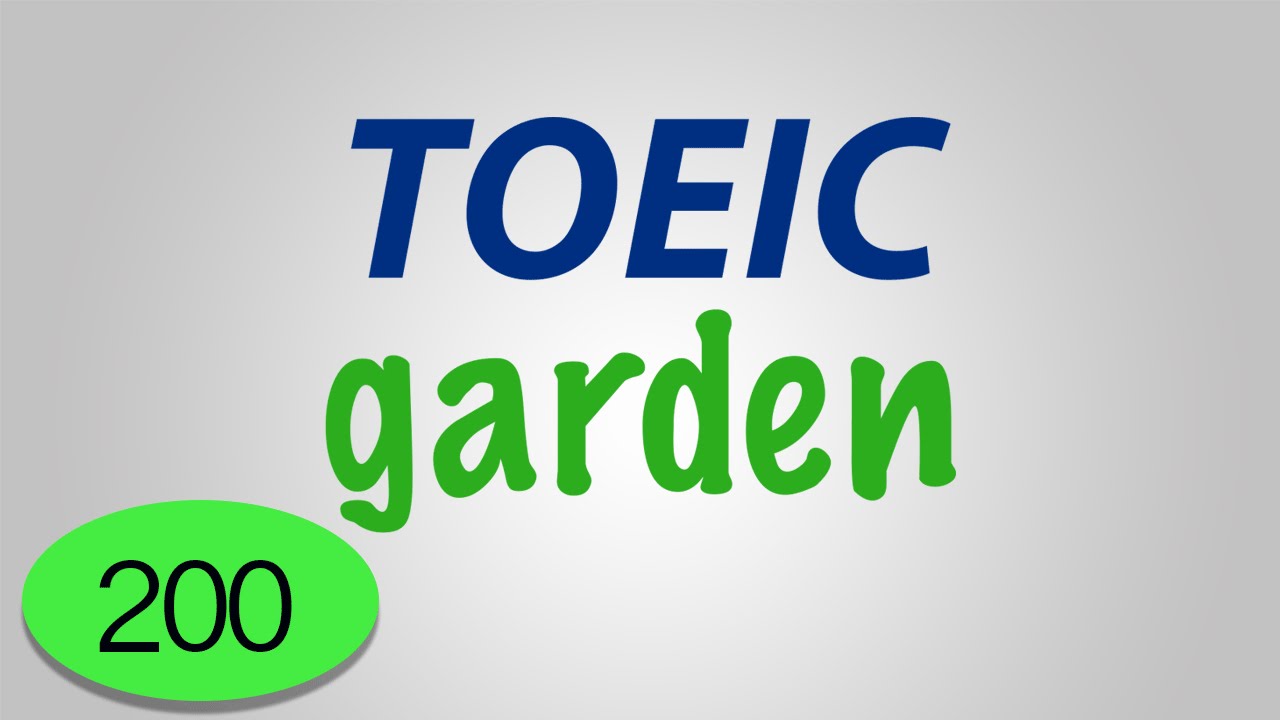 TOEIC 200 - Part 2 - 1 - Question Response - YouTube