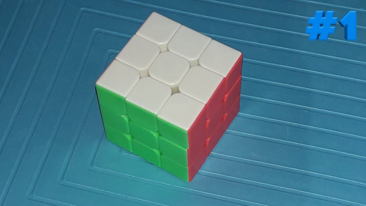 COMO ARMAR EL CUBO RUBIK 3X3 METODO PRINCIPIANTES -Parte 1 - YouTube