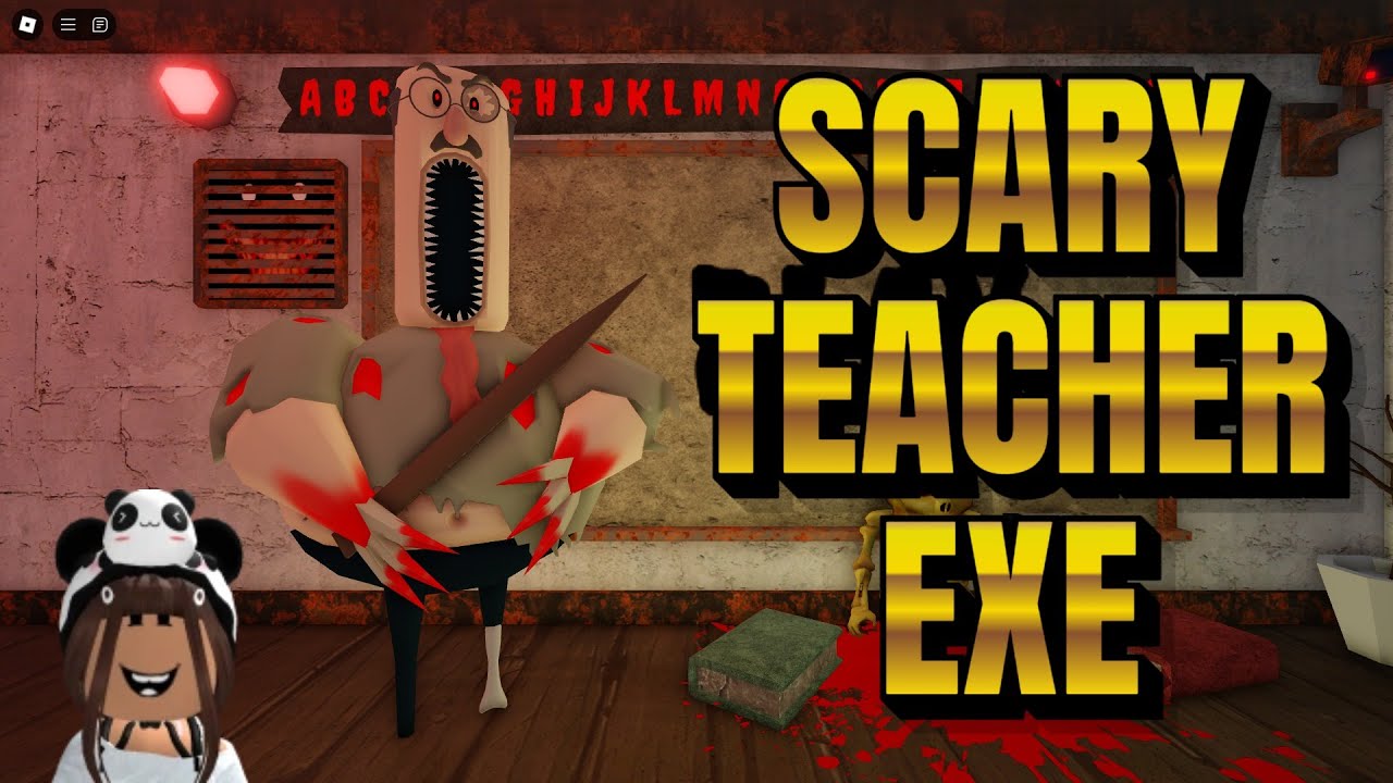 SCARY TEACHER EXE - GREAT SCHOOL BREAKOUT! (Obby) #roblox #scaryobby # ...