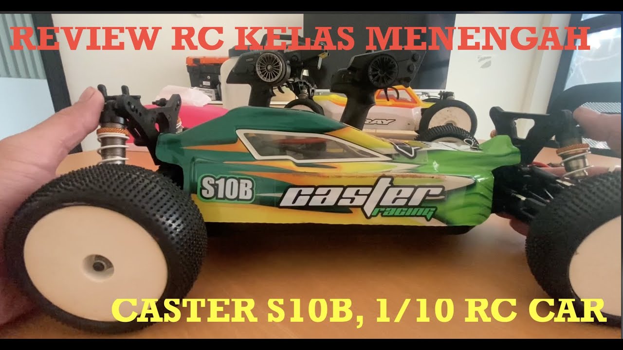 REVIEW CASTER S10B BUGGY 1/10 BRUSHED RC CAR - YouTube