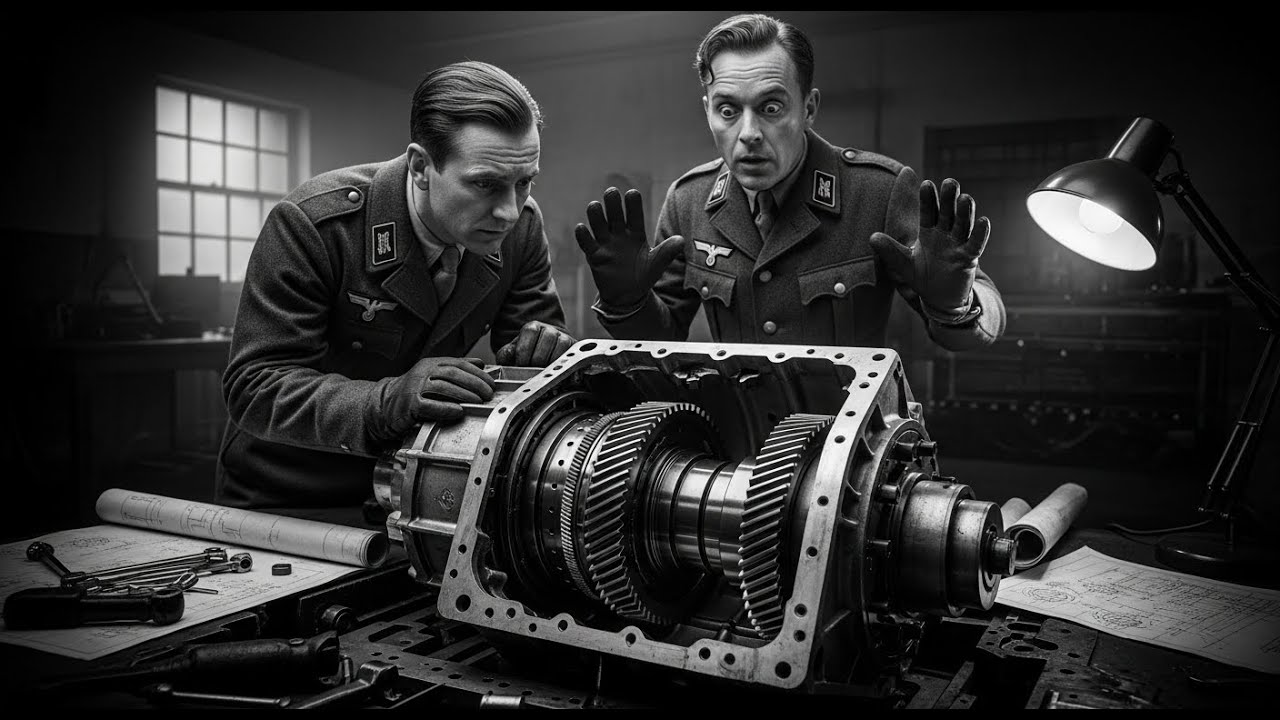 When German Engineers Opened a Sherman Tank’s Transmission, They ...