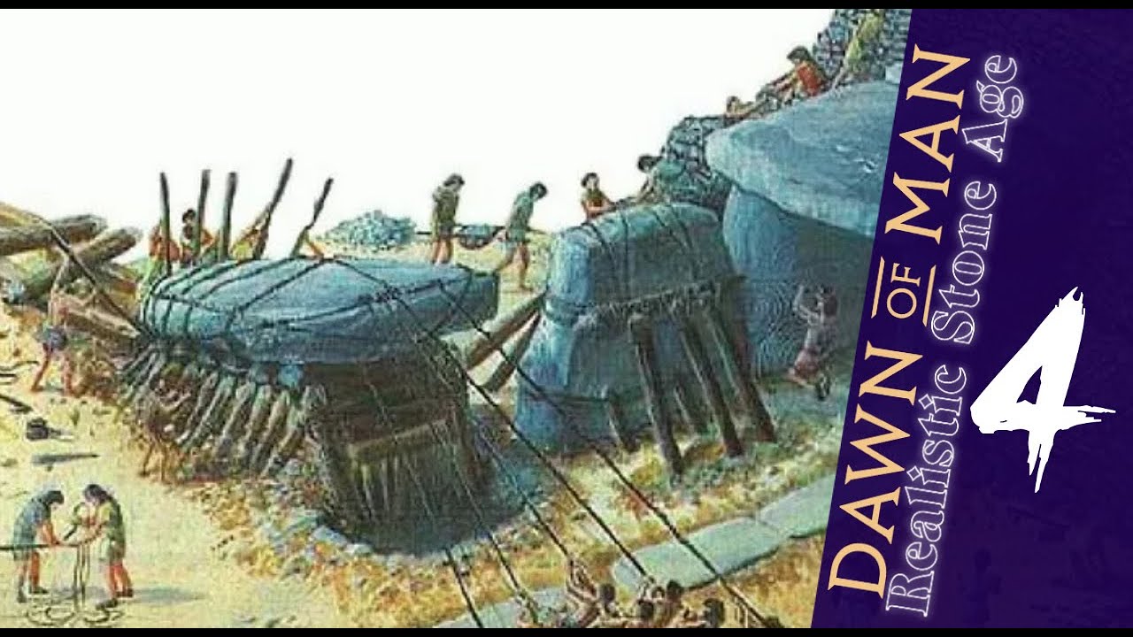 Dawn Of Man: S4 Ep13 - Realistic Stone Age - Megalithic burial - YouTube