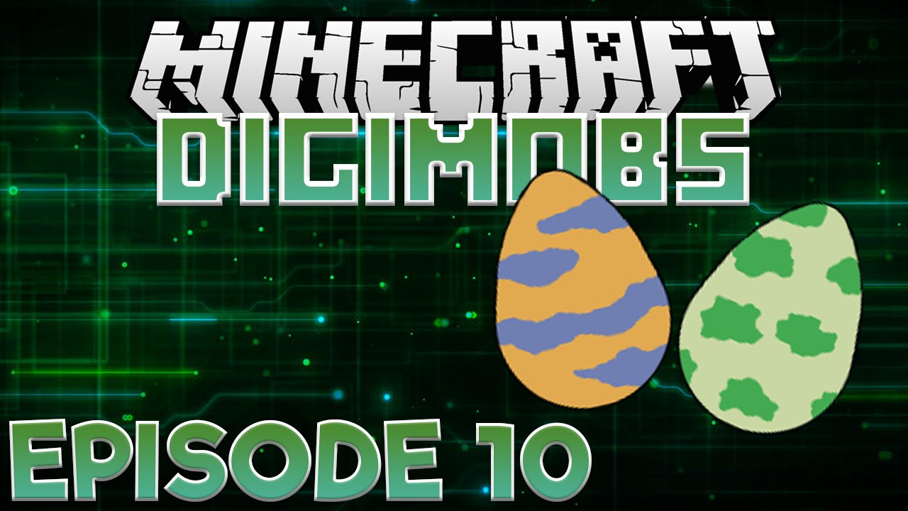 Digimobs Multiplayer Survival - Episode 10 - DigiEggs! (Minecraft ...