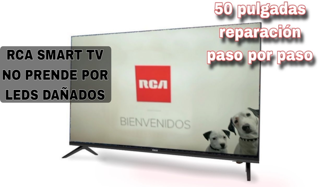 pantalla tv rca smart no enciende solo led rojo (tv rca falla de leds ...