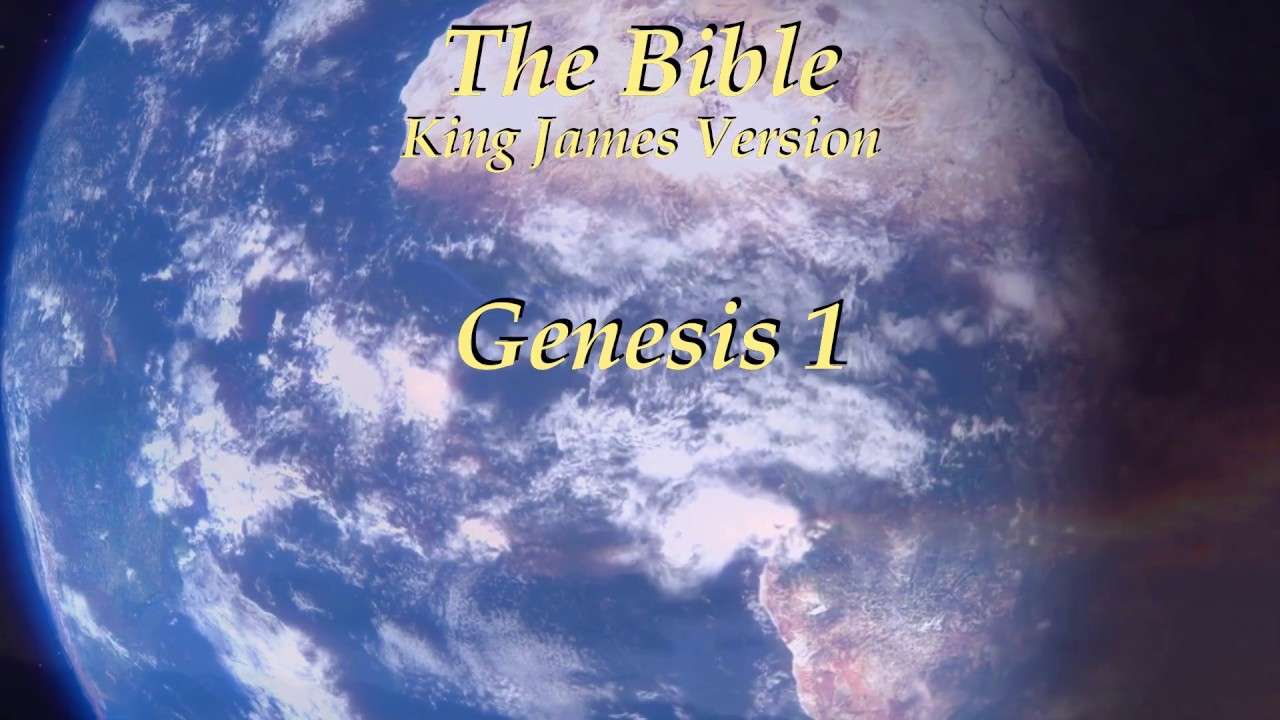 The Bible Genesis 1 Audio Book KJV - YouTube