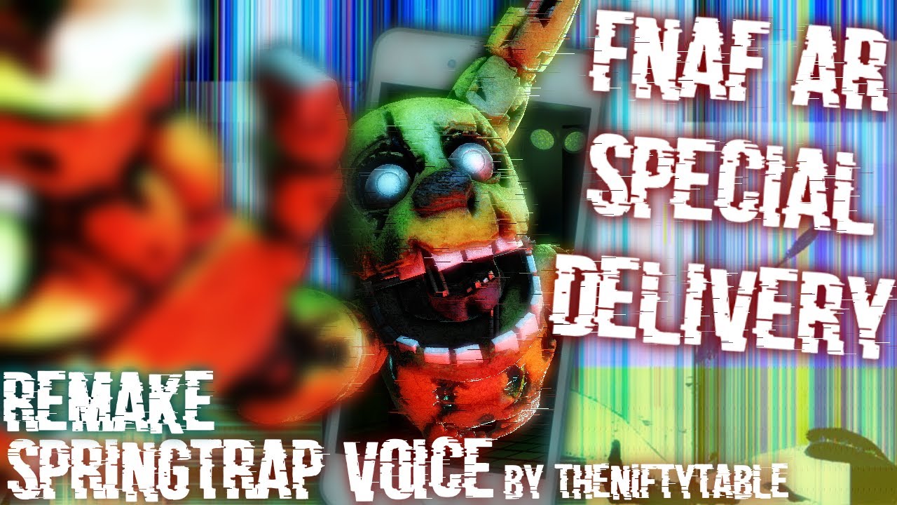 [FNAF AR/SFM] Springtrap Voice by theniftytable - REMAKE - YouTube