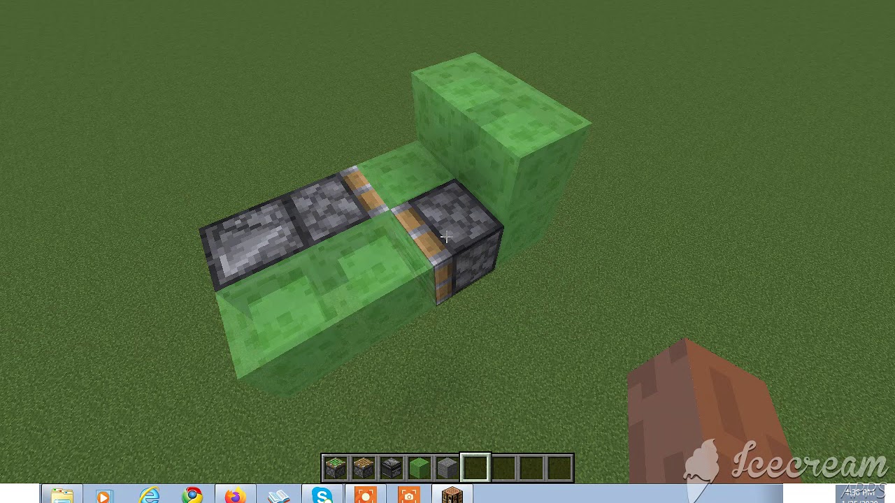 How to make a flying piston in Minecraft! - YouTube