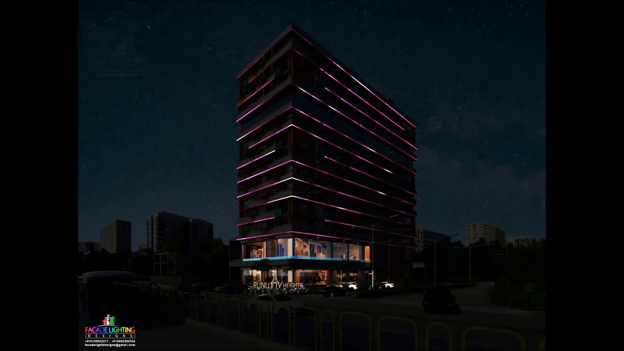 Commercial Building Lighting - Commercial Building Facade Lighting ...