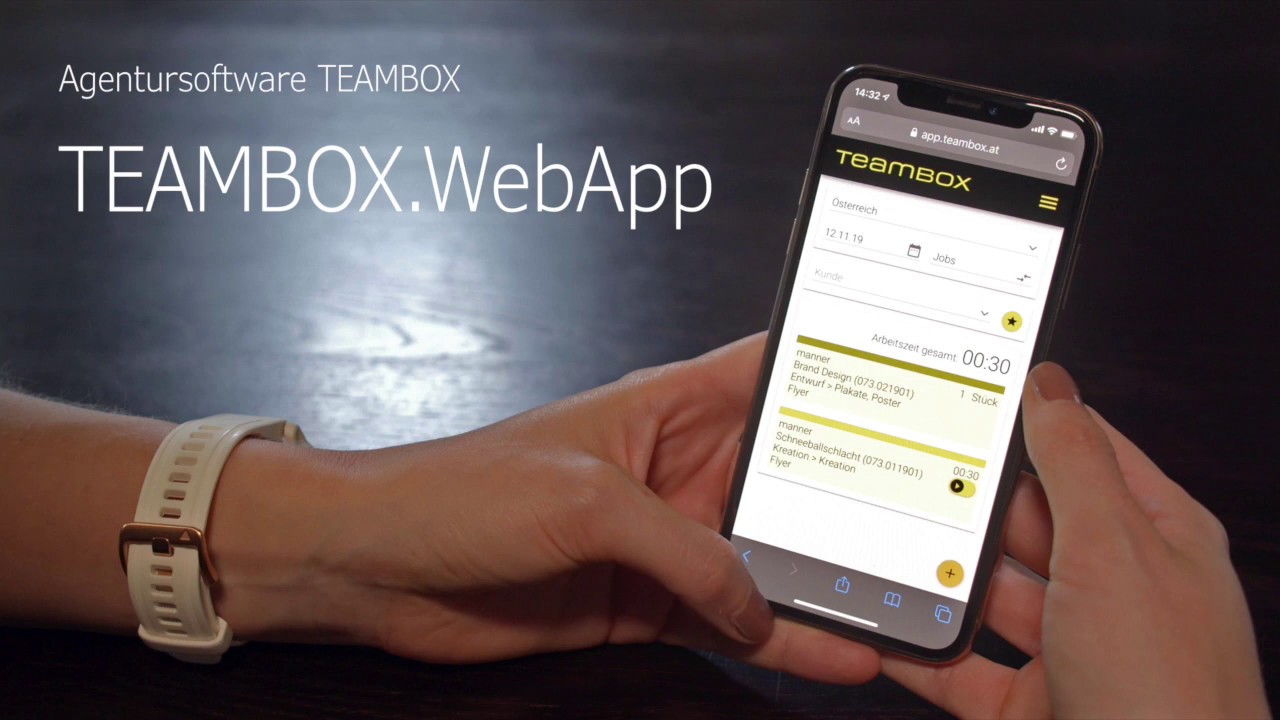 Agentursoftware TEAMBOX - Progressive WebAPP (PAW) - YouTube