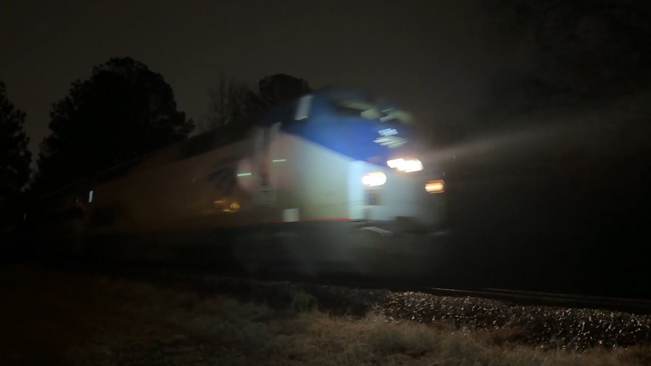 Amtrak Floridian 41 with 164 Phase IV unit hauling through Apex, NC ...