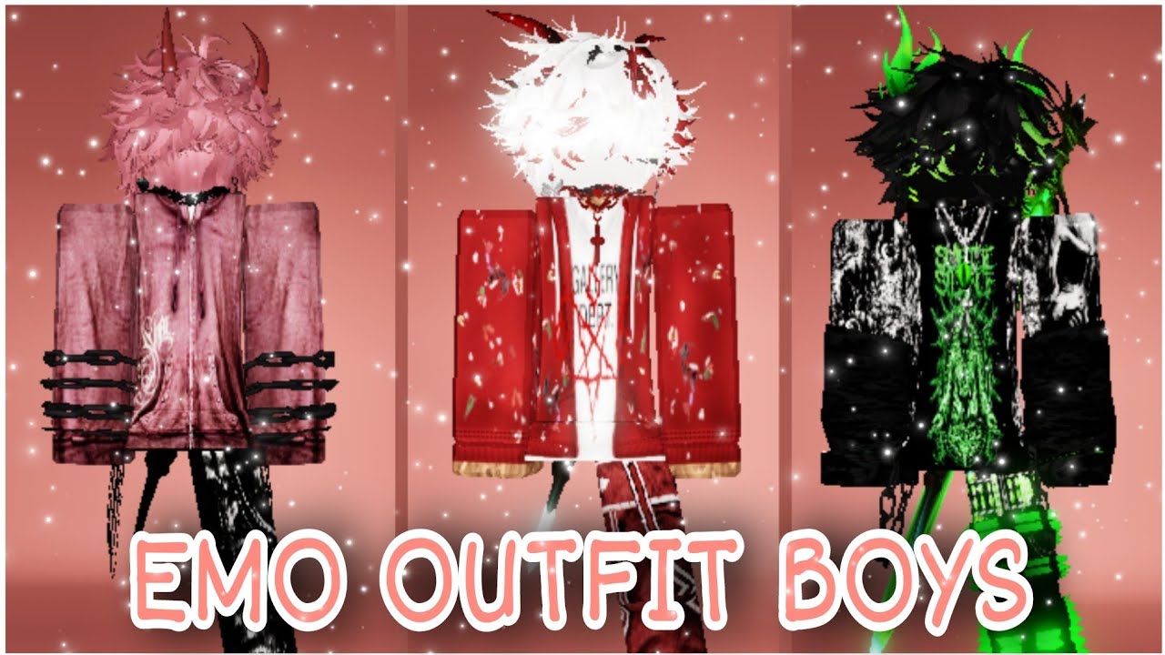 *New Boys emo outfit codes for bloxburg and berry avenue..(roblox ...