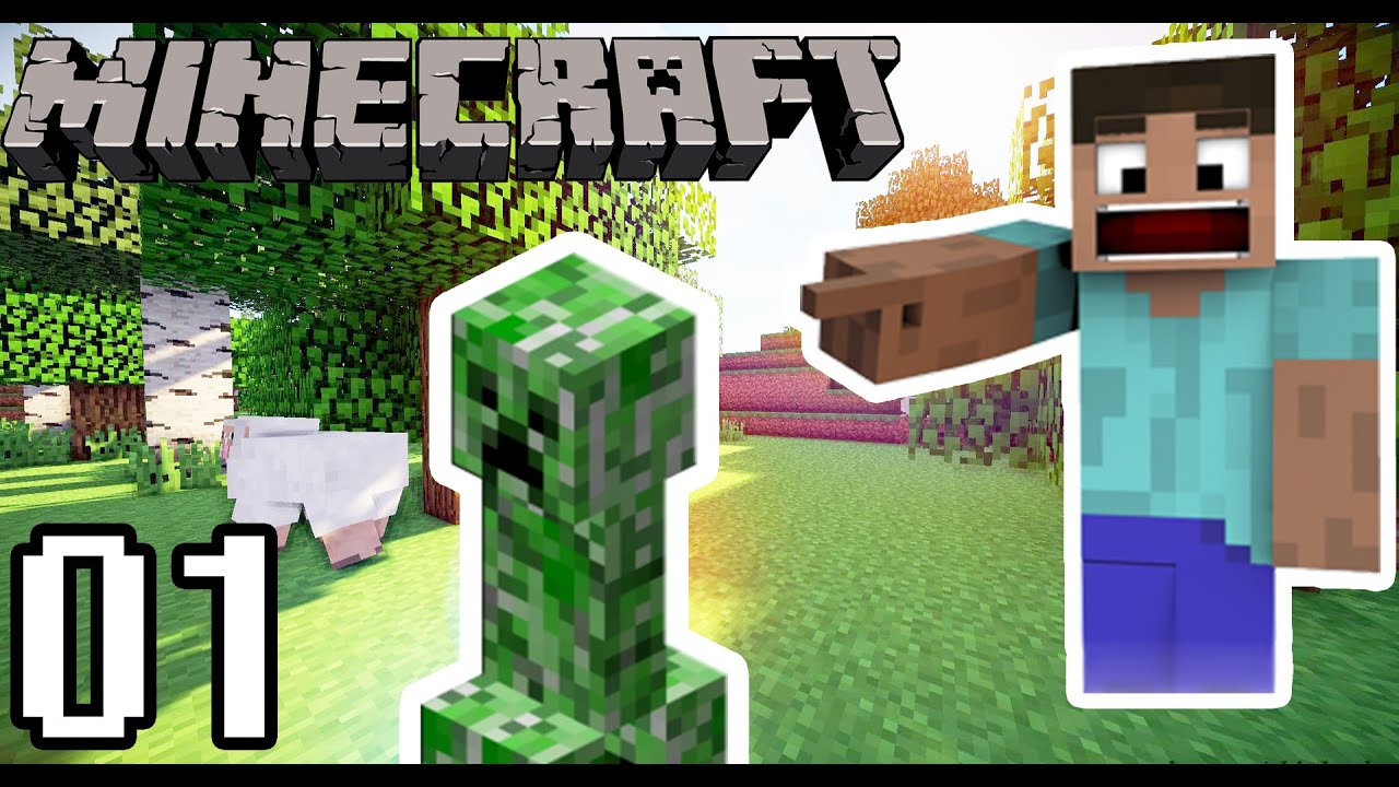 1 Minecraft Sobreviver O Primeiro Dia Youtube