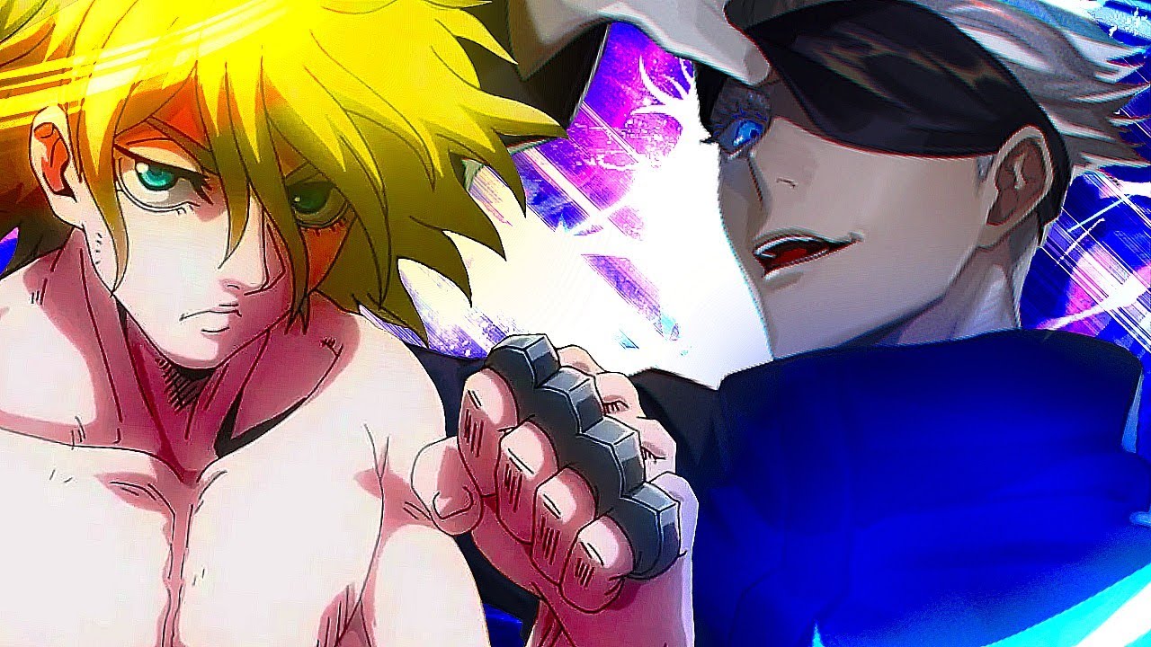 Adam vs Satoru Gojo | Mugen Jump Force - YouTube