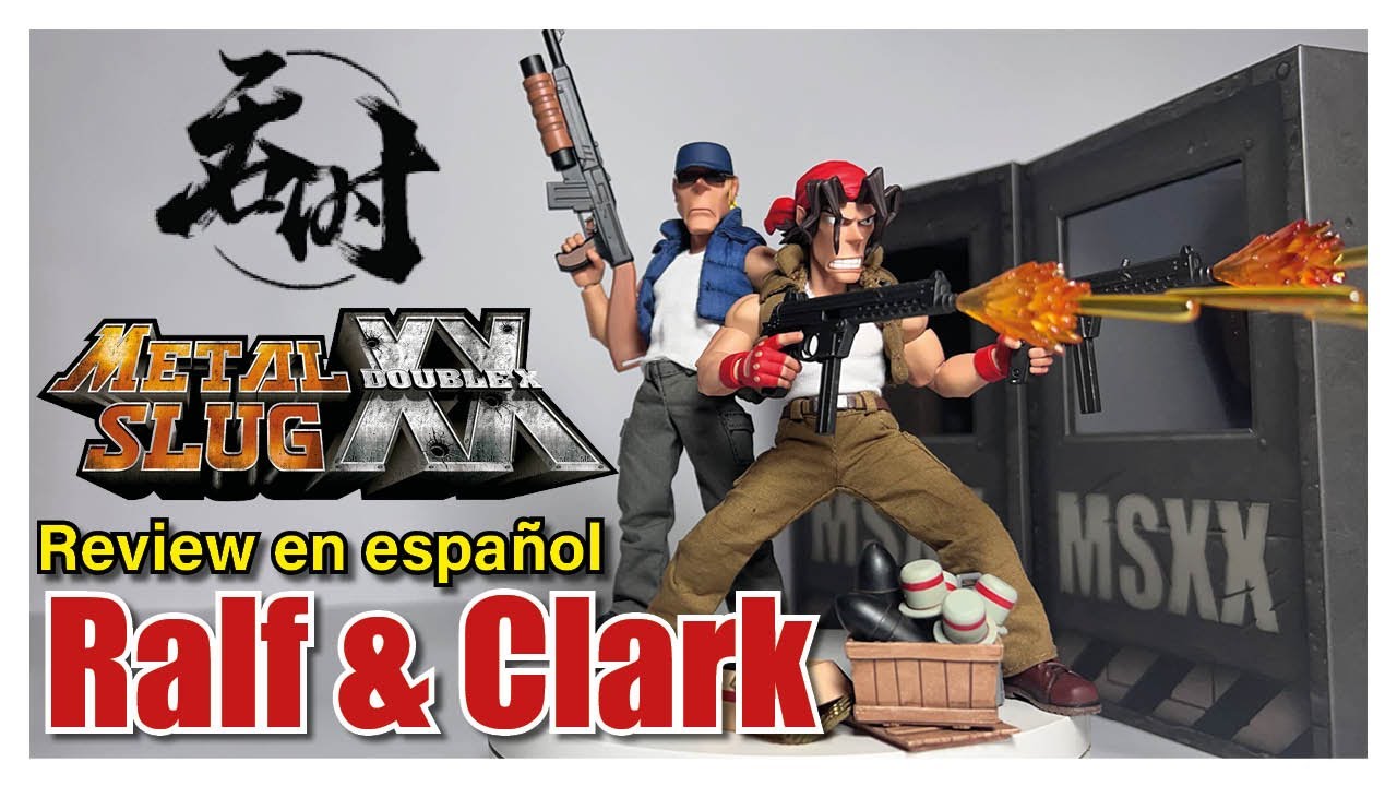 Tunshi Studio Ralf & Clark 1/12 - Metal Slug XX | Review en español ...