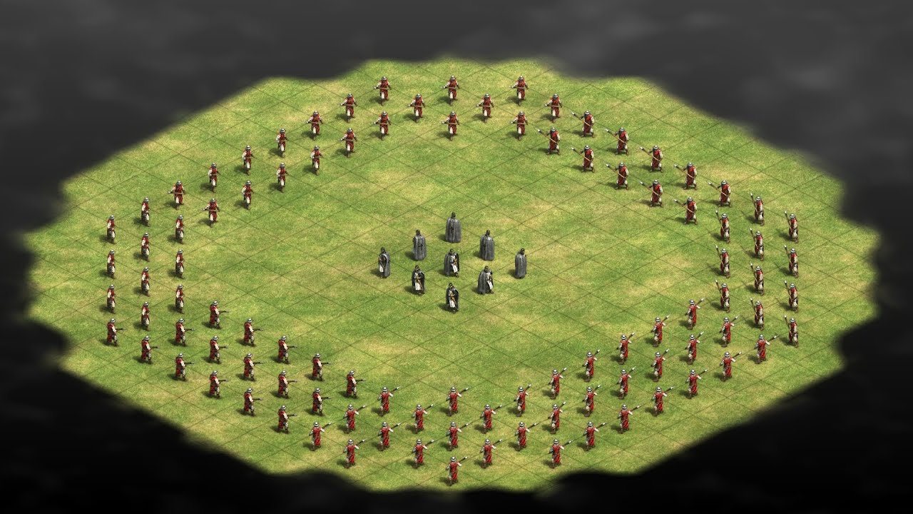 9 Teutonic Knight vs 99 Flemish Militia Age of Empires II Definitive ...