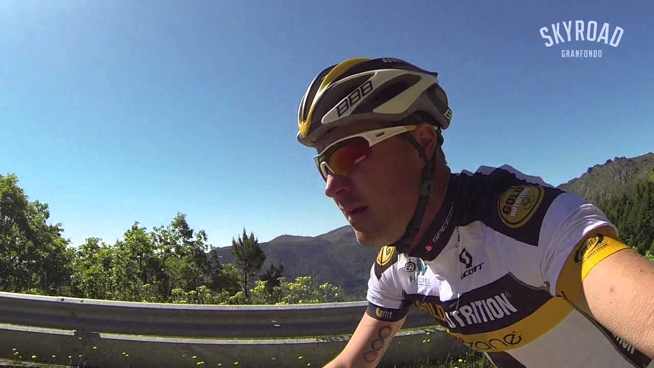 Vítor Gamito no Skyroad Granfondo Serra da Estrela 2015 - Subida ...