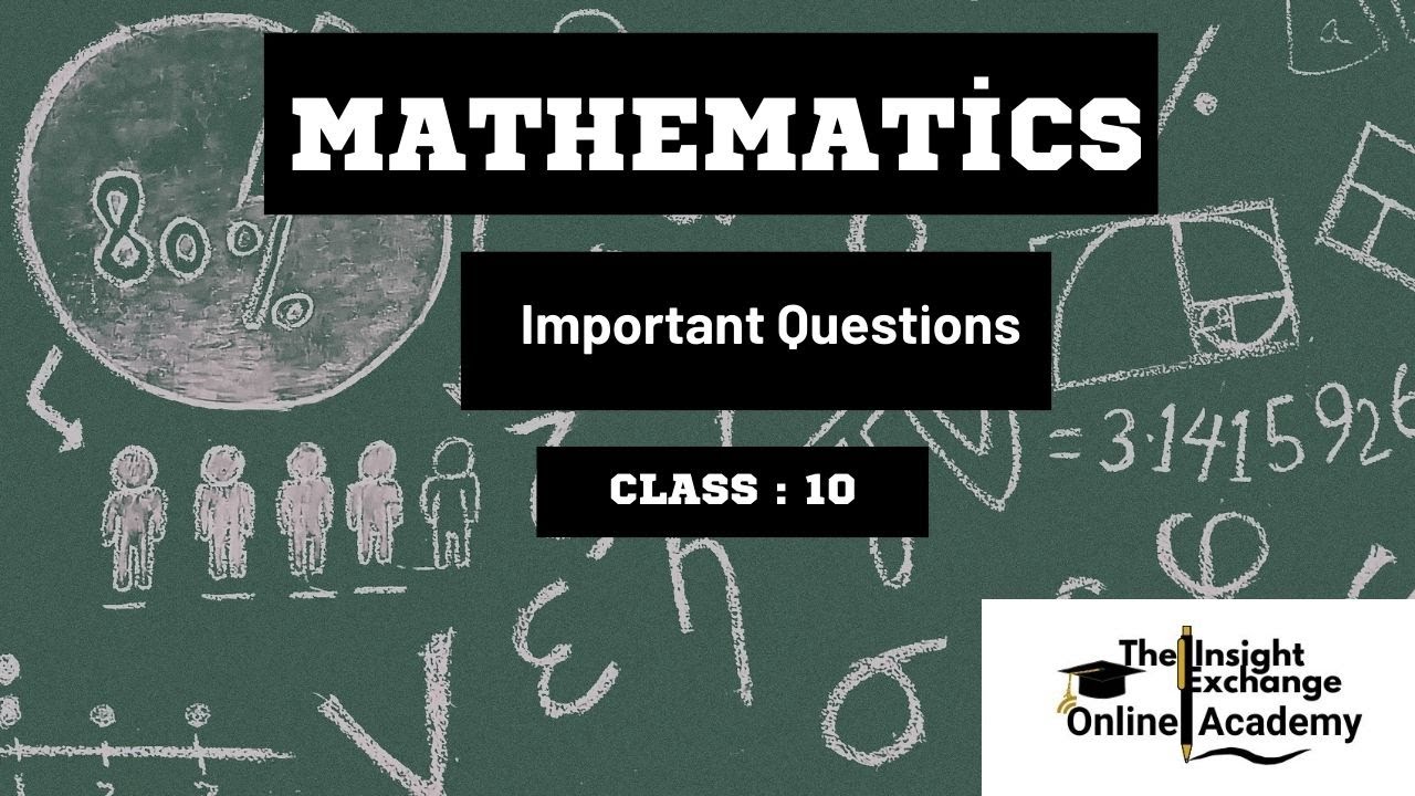 SEE Class 10 Mathematics | Important Questions & Exam Preparation - YouTube