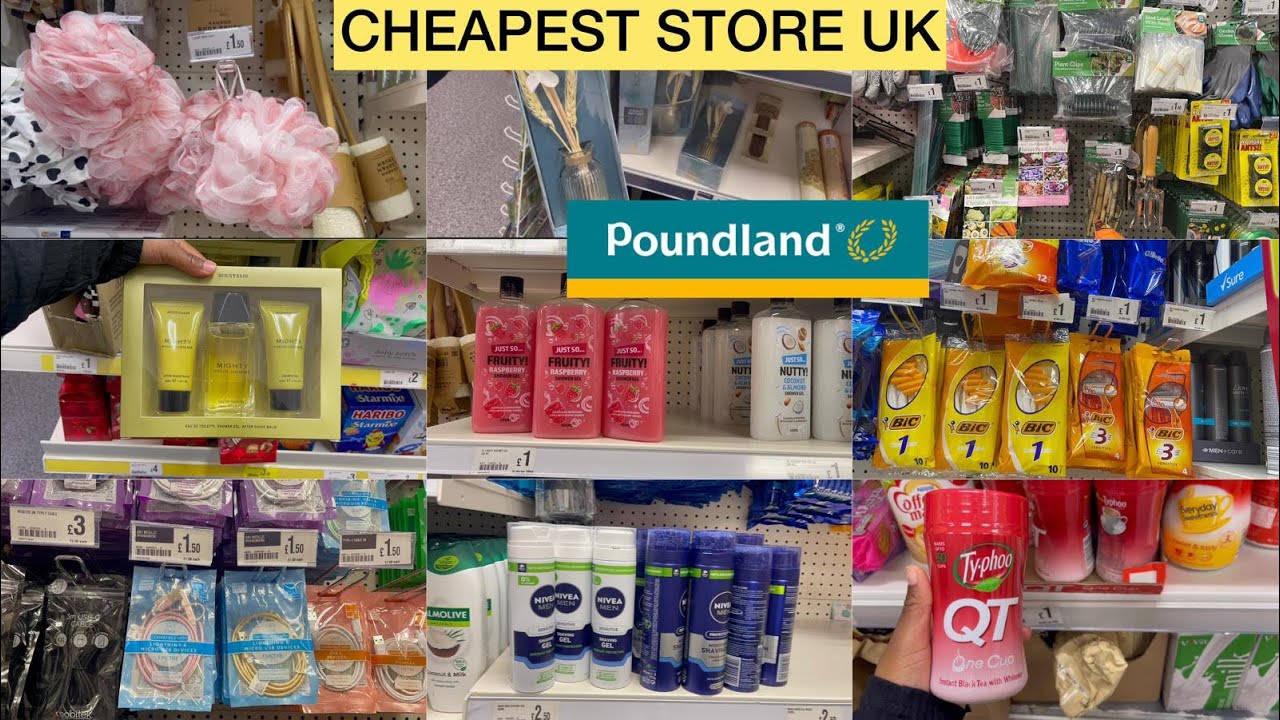 NEW IN POUNDLAND UK, POUNDLAND CHEAPEST FINDS, POUNDLAND SHOPPING HAUL ...