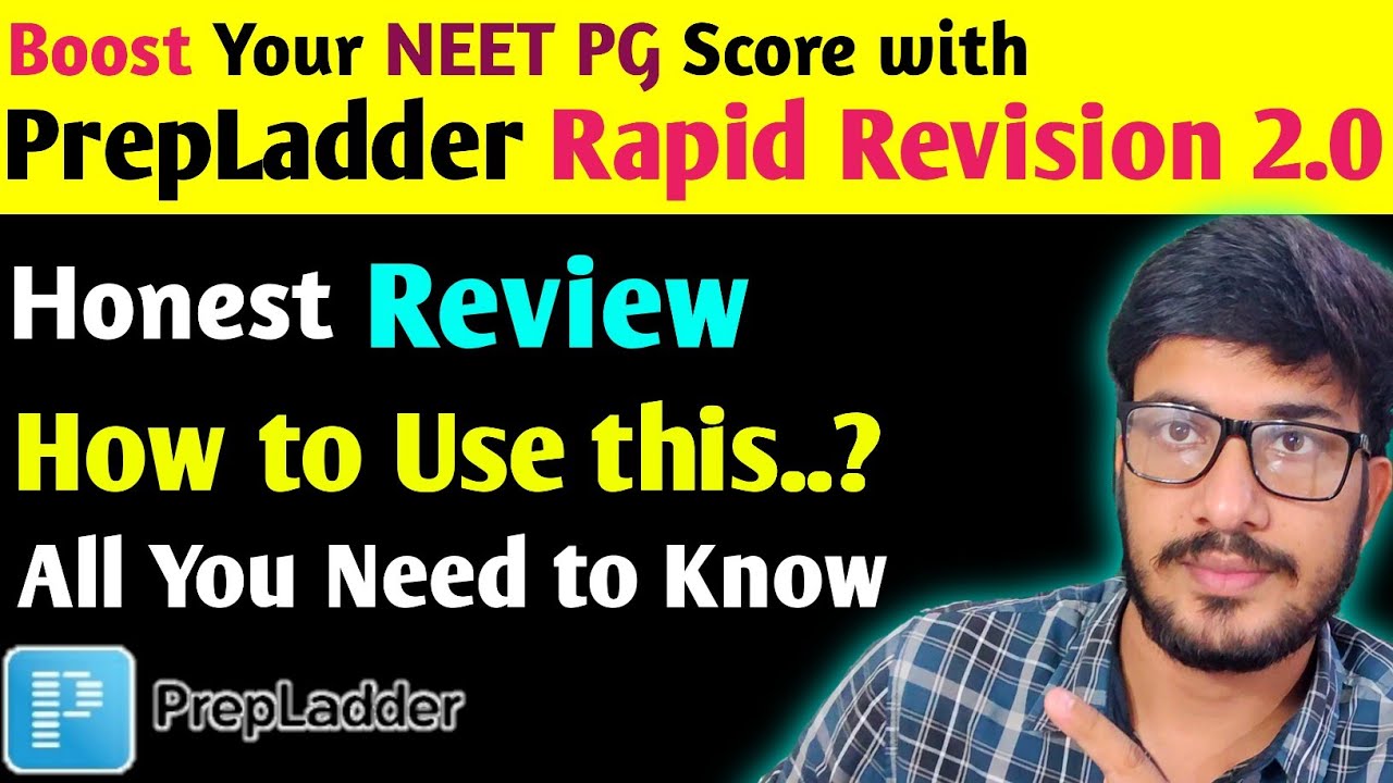 PrepLadder RAPID REVISION 2.0 Review||How to use it effectively ...