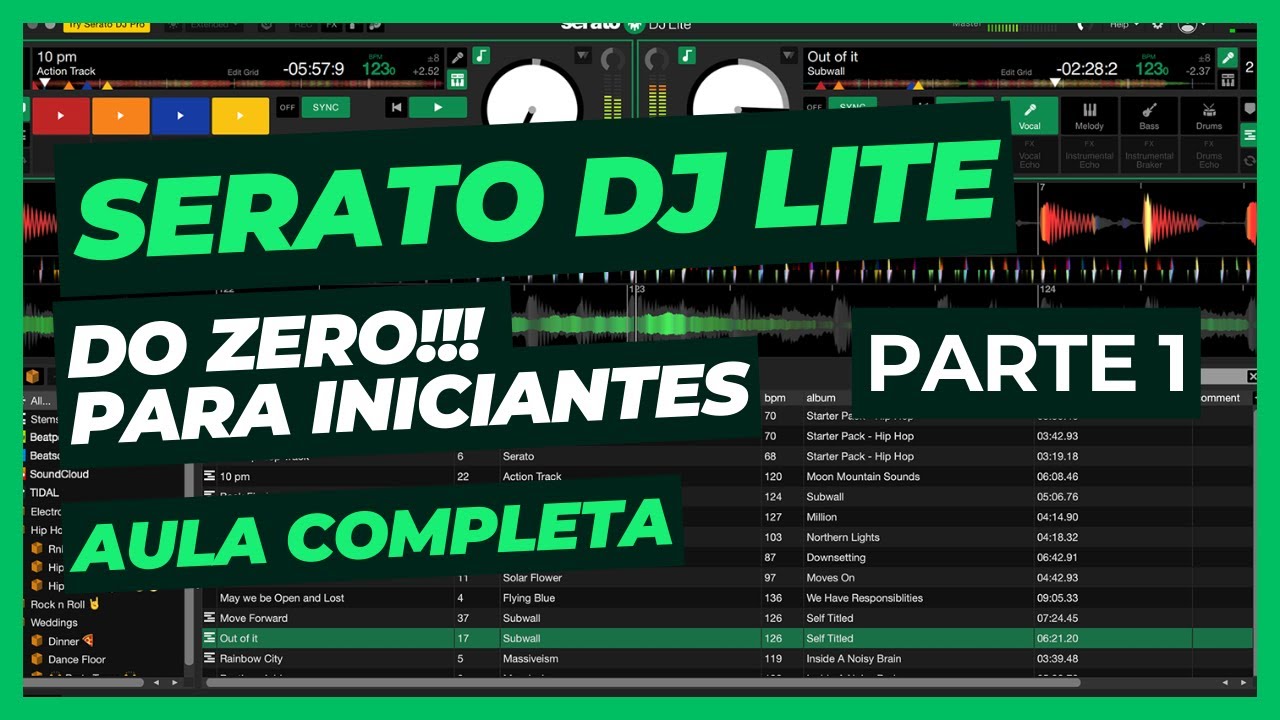 Serato Lite do Zero Para Iniciantes - Parte 1 - YouTube