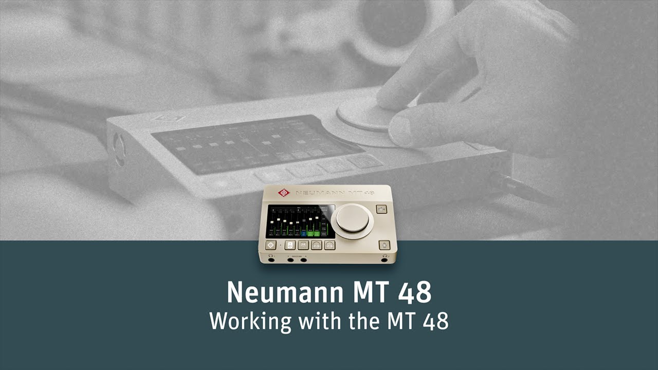 The Neumann MT 48 (Pt. 5/5) – Working with the MT 48 - YouTube