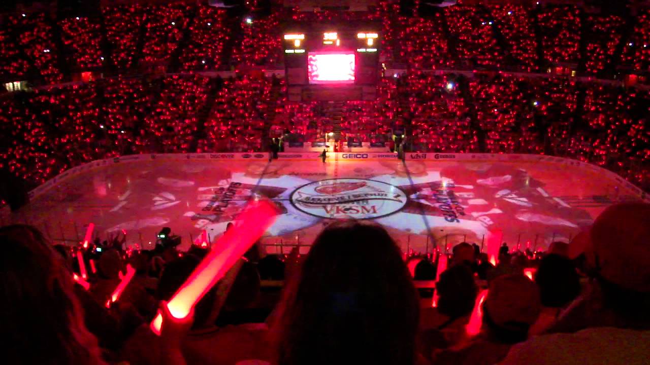 Detroit Red Wings 2012 Playoff Home Opener - Full Intro - YouTube